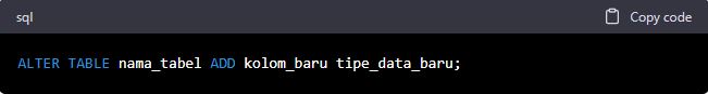 Mengenal Fungsi dan Perintah Dasar dari Bahasa Pemrograman SQL ...
